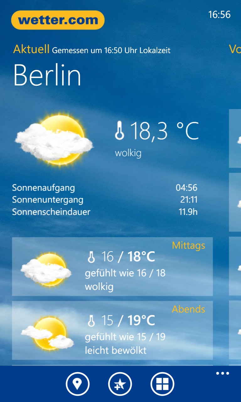 Die besten kostenlosen Wetter-Apps für Windows Phone - WindowsUnited