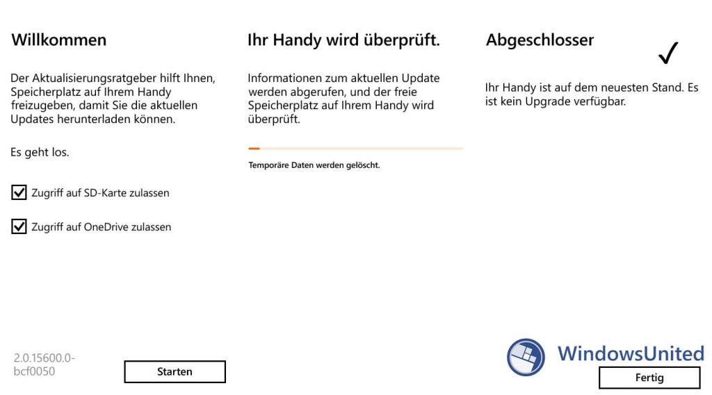 Windows 10 Mobile: UpdateAdvisor bereitet dein Smartphone für Upgrade ...