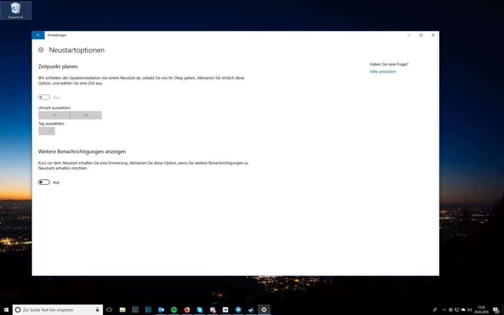 Windows 10 Spring Creators Update verschieben oder blocken - WindowsUnited