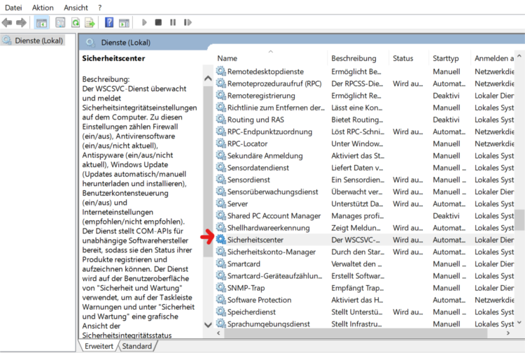 [Lösung] Windows Defender "unerwarteter Fehler" beheben - WindowsUnited
