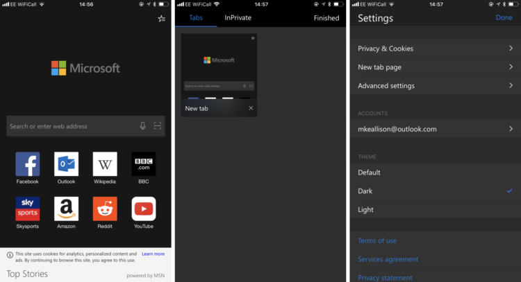 Edge für iOS Beta erhält verbessertes Hub-Design und mehr in neuestem ...