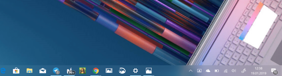 Windows 10: So erstrahlt die Taskleiste im Fluent-Design - WindowsUnited