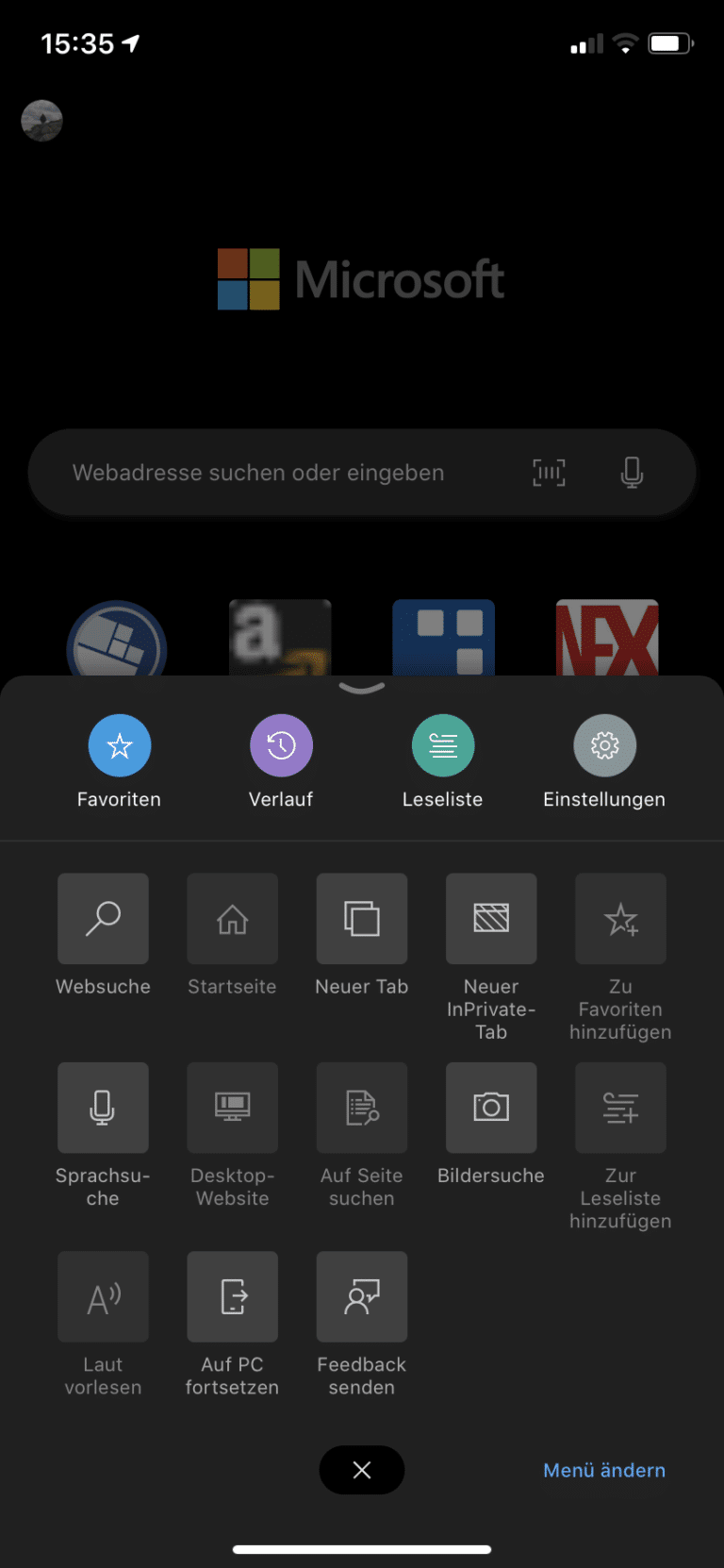 Microsoft Edge - Neues Design jetzt auch für iOS - WindowsUnited