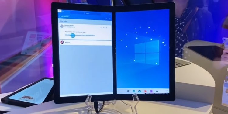 CES 2020: Video zeigt Windows 10X auf dem Lenovo ThinkPad X1 Fold ...