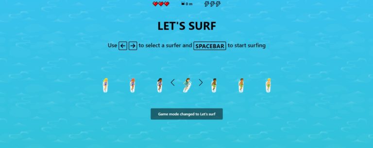 Microsoft Edge bekommt das Offline-Browser-Spiel "Surf" spendiert ...