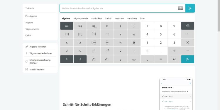 Microsoft Math Solver jetzt auch als Web-App - WindowsUnited