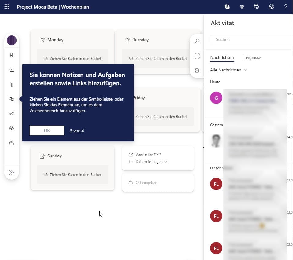 Outlook Spaces: Virtuelle Räume (Project Moca) starten in die Beta-Phase