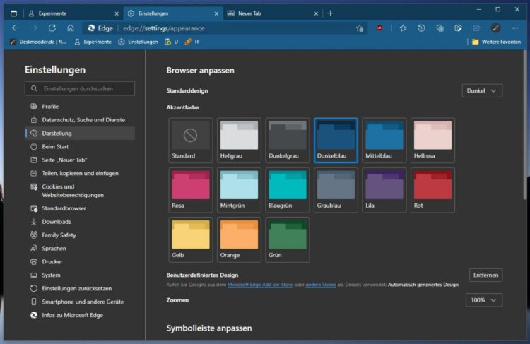 Der Microsoft Edge Browser wird bunter! - WindowsUnited