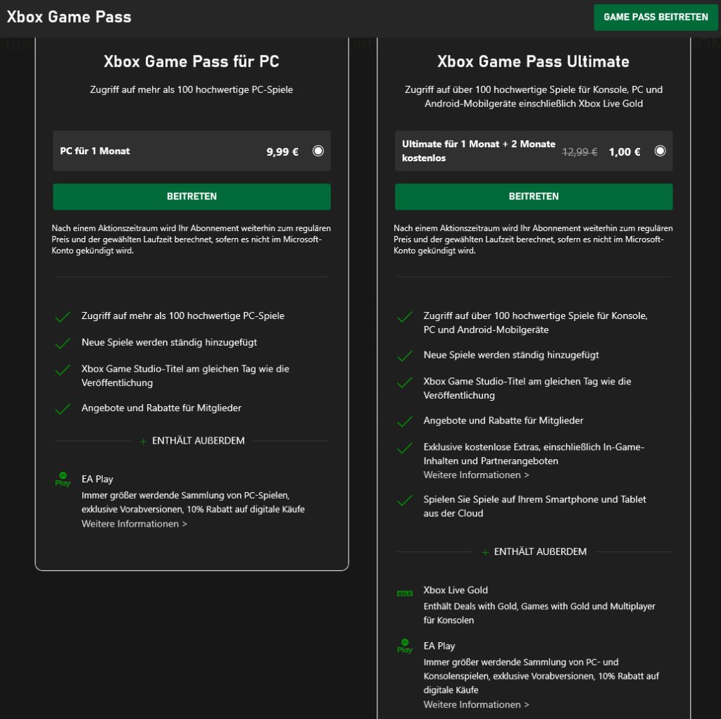 Xbox Game Pass Ultimate stark vergünstigt - WindowsUnited