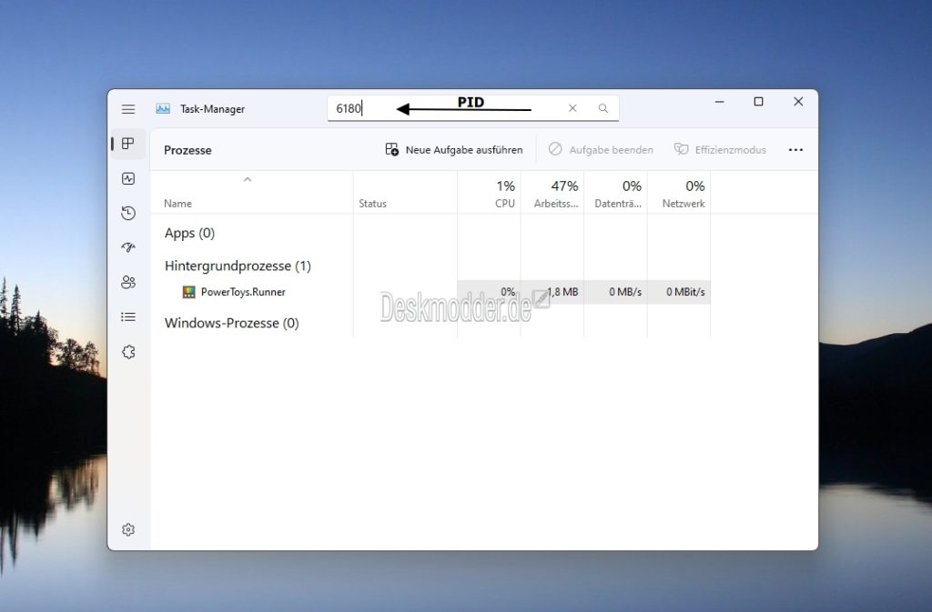 Microsoft testet neue Suchleiste im Task-Manager für Windows 11 ...