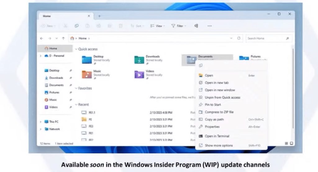 Microsoft zeigt den neuen Datei-Explorer für Windows 11 - WindowsUnited